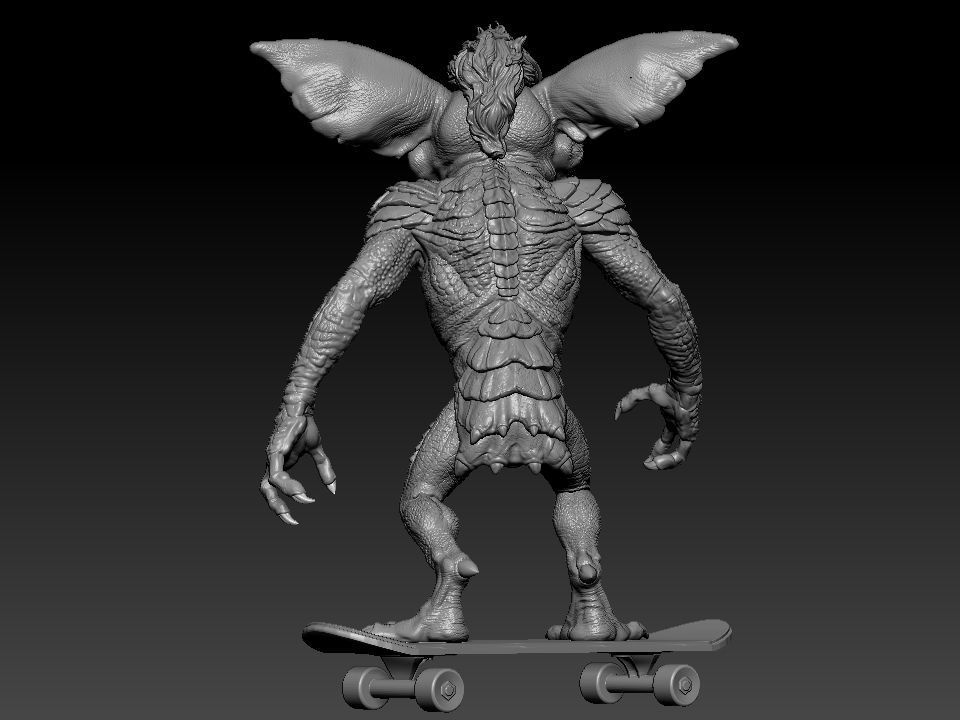 Gremlin Stripe 3D model 3D printable | CGTrader