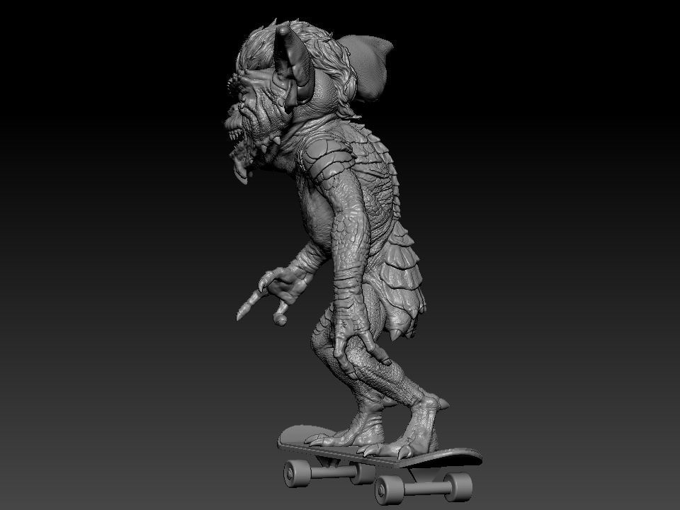 Gremlin Stripe 3D model 3D printable | CGTrader