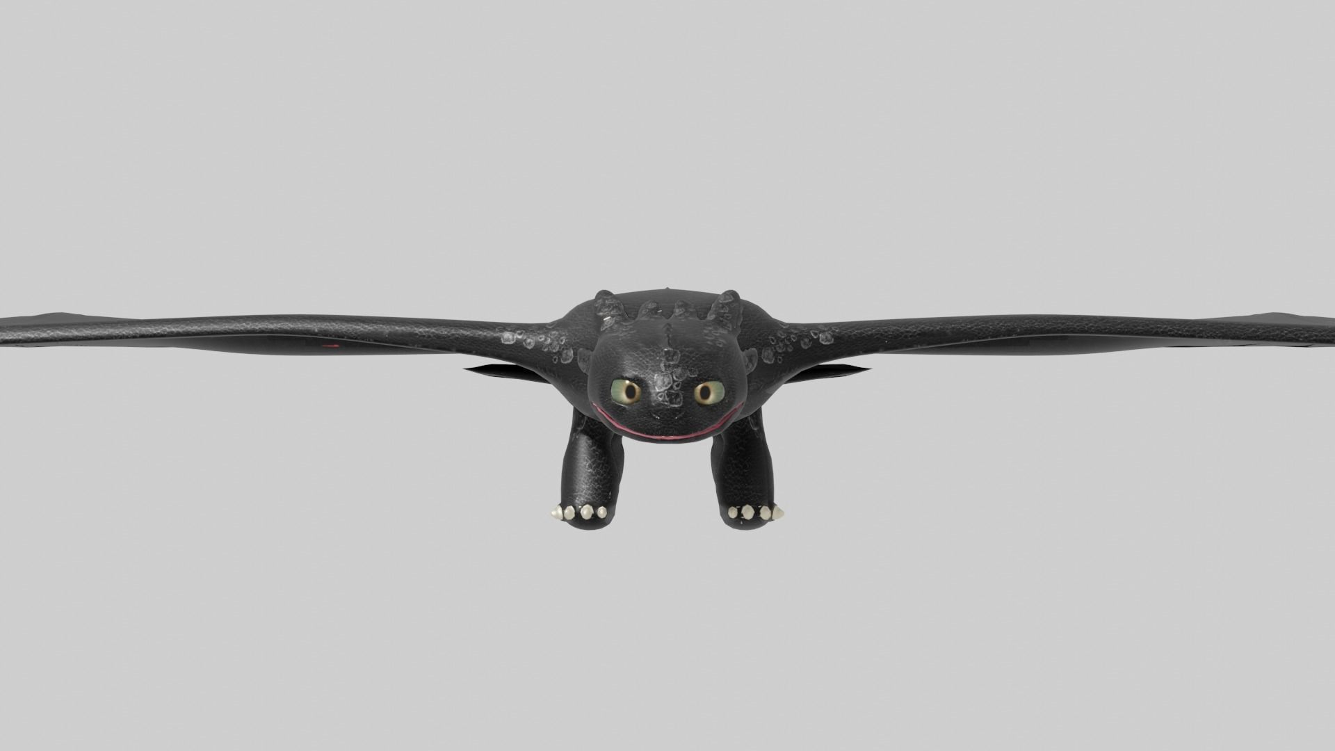 3D model Toothless low-poly 3d model VR / AR / low-poly | CGTrader