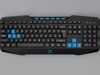 3D model aula keyboard SI-832 VR / AR / low-poly | CGTrader