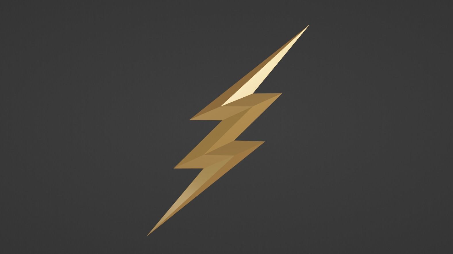 The Flash emblem 3D model 3D printable | CGTrader
