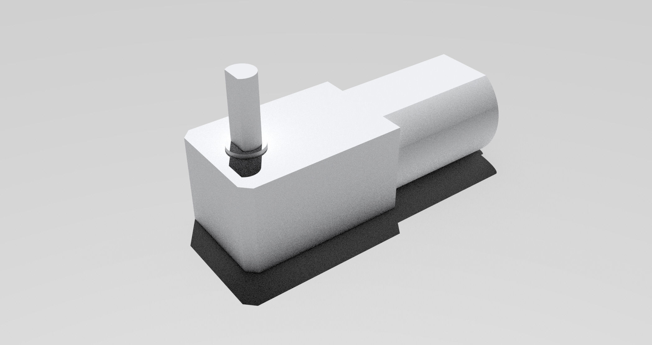 N20 motor shaft on side 3D model 3D printable | CGTrader