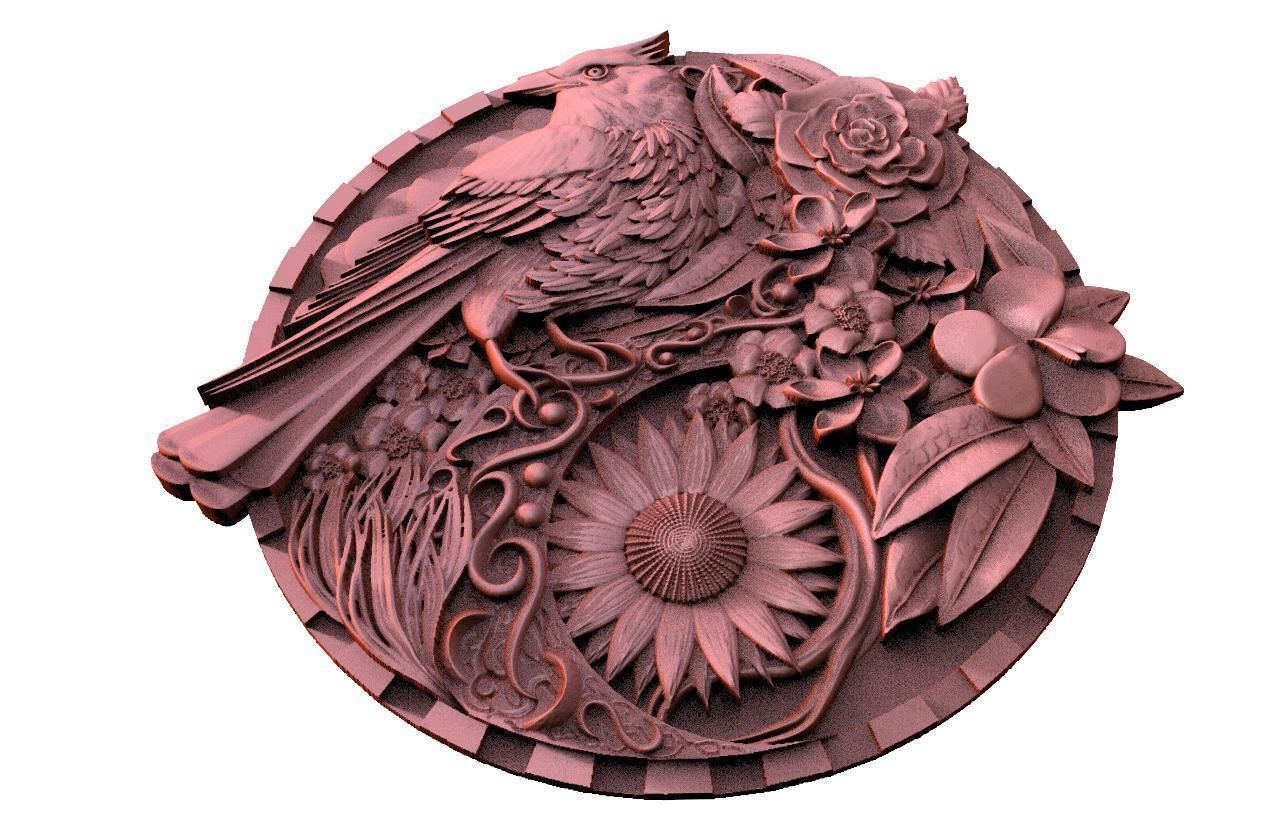 Bird CNC 3D model 3D printable | CGTrader
