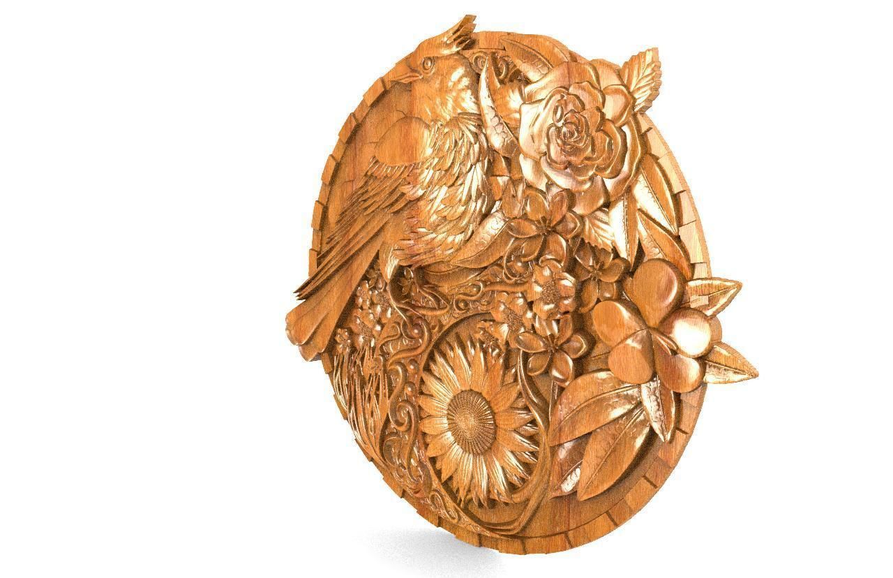 Bird CNC 3D model 3D printable | CGTrader