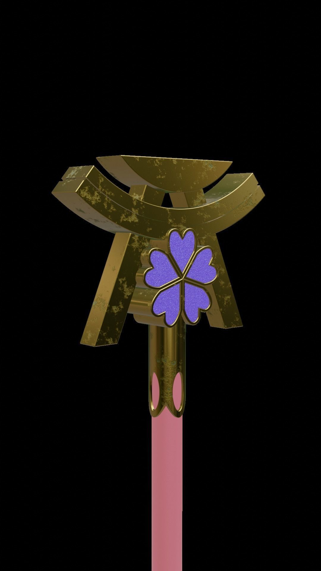 Yae Miko Gohei Wand Stick Genshin Impact 3d Model 3d Printable Cgtrader 6676