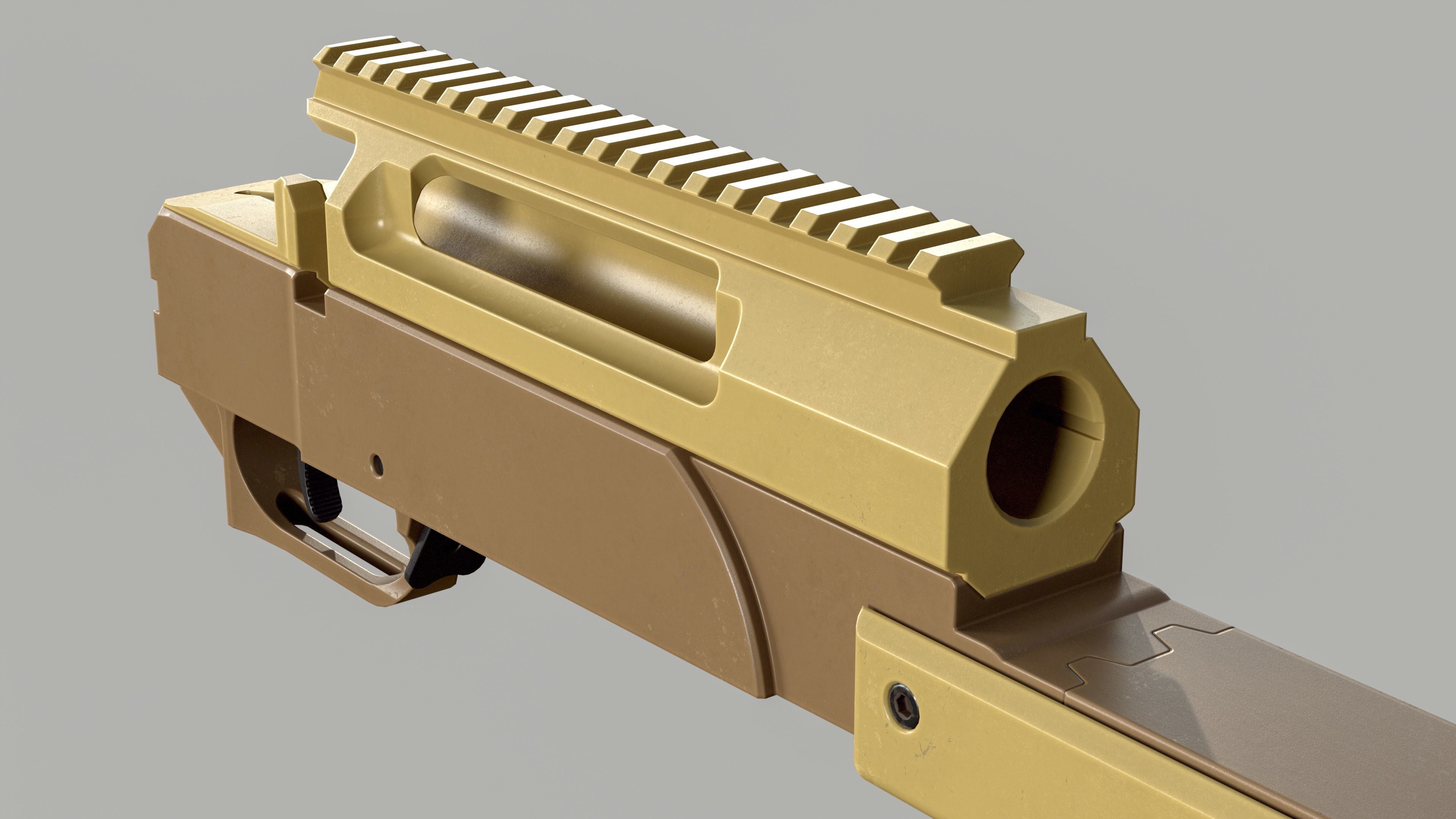 3D model Haenel RS9 - G29 - Replice - LOW POLY VR / AR / low-poly ...