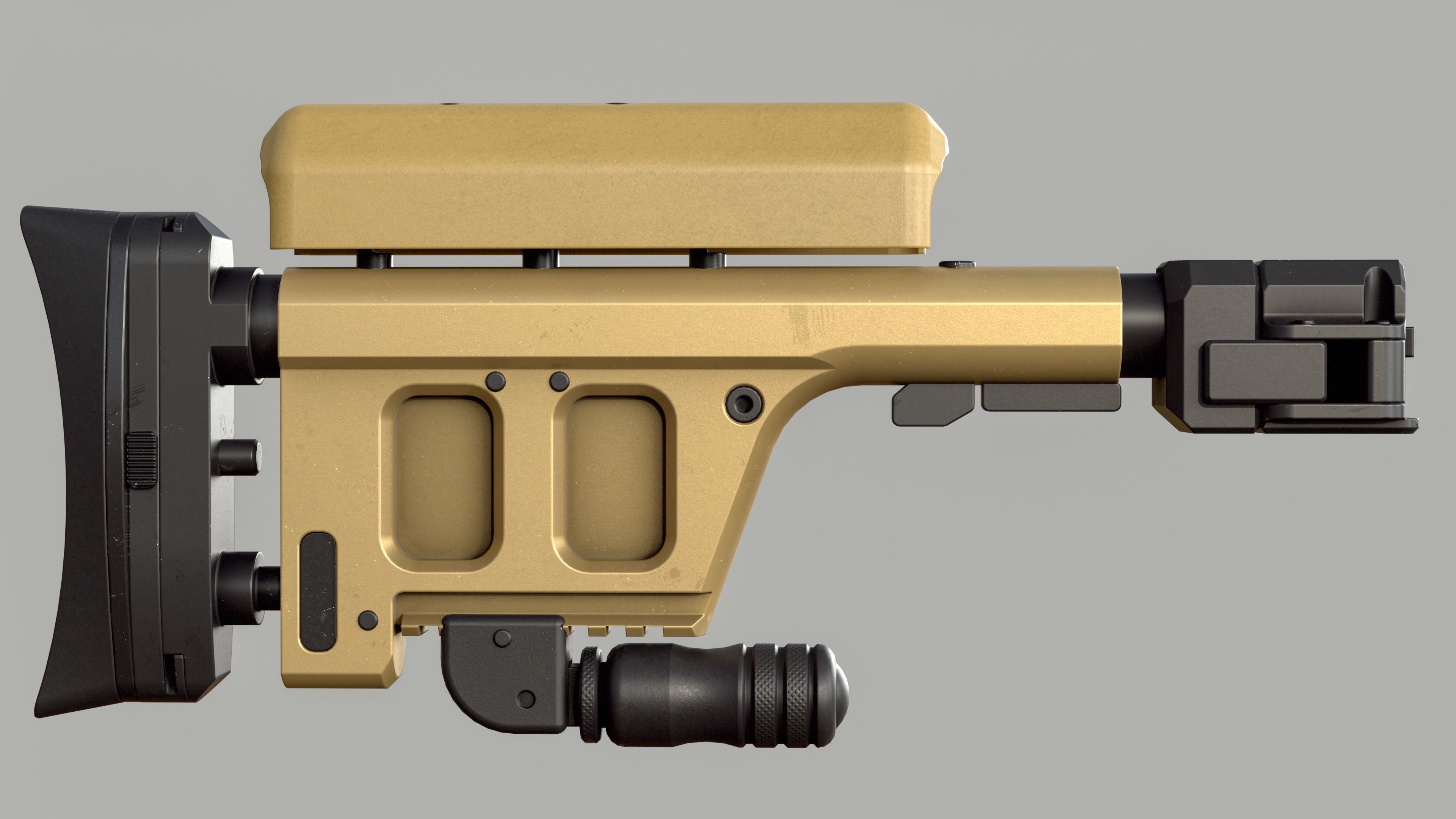 3D model Haenel RS9 - G29 - Replice - LOW POLY VR / AR / low-poly | CGTrader