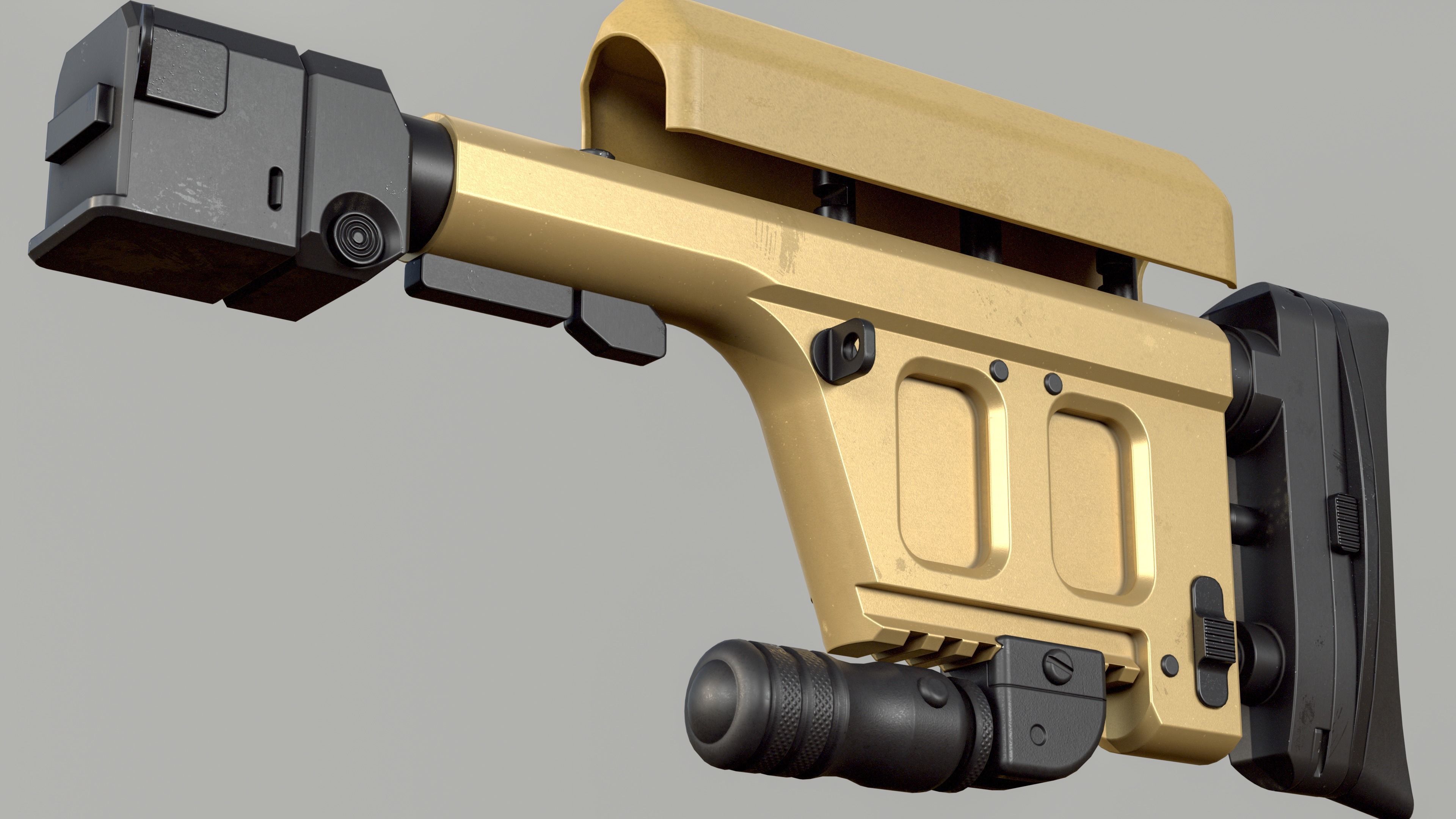 3D model Haenel RS9 - G29 - Replice - LOW POLY VR / AR / low-poly ...