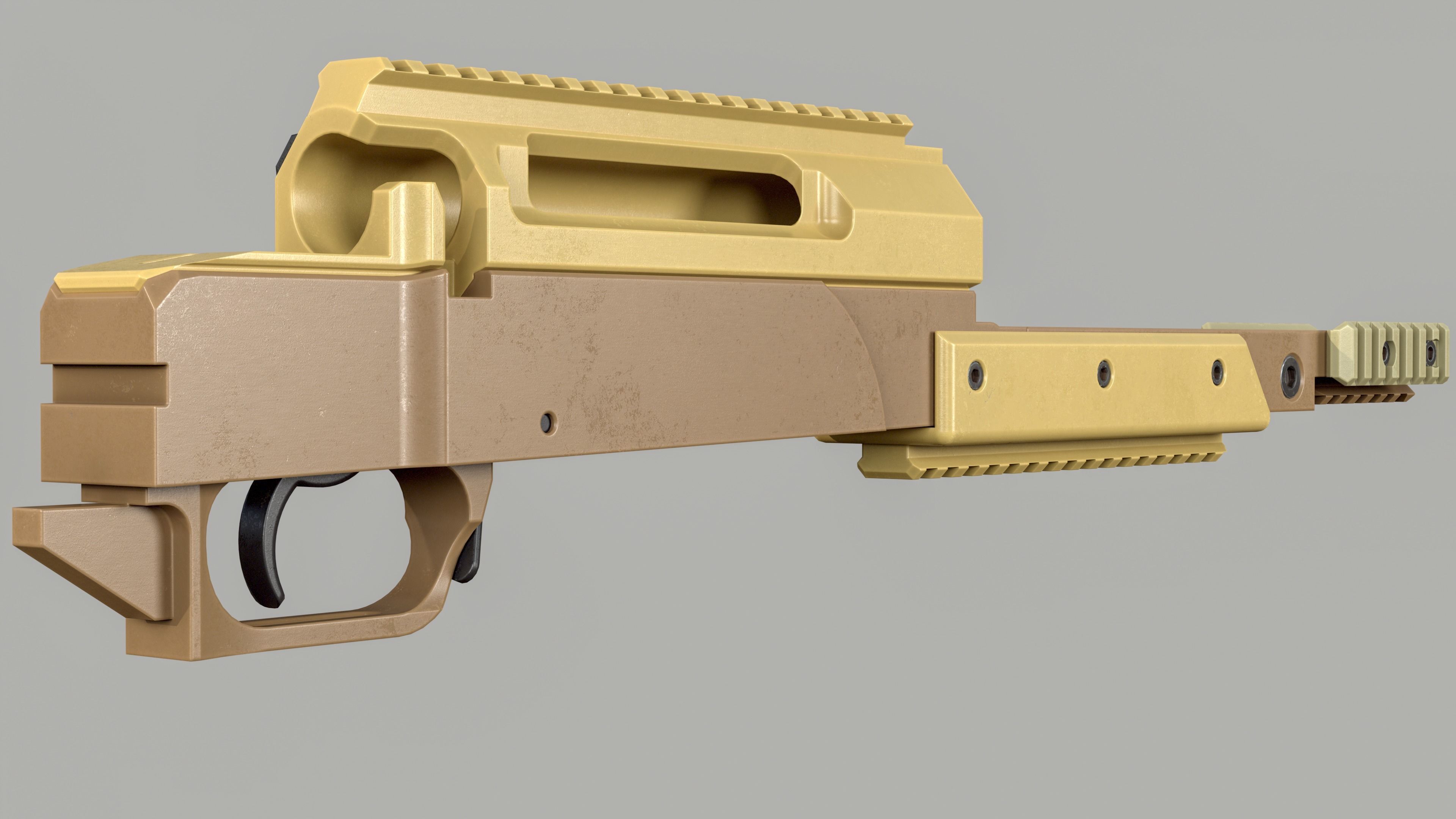 3D model Haenel RS9 - G29 - Replice - LOW POLY VR / AR / low-poly ...