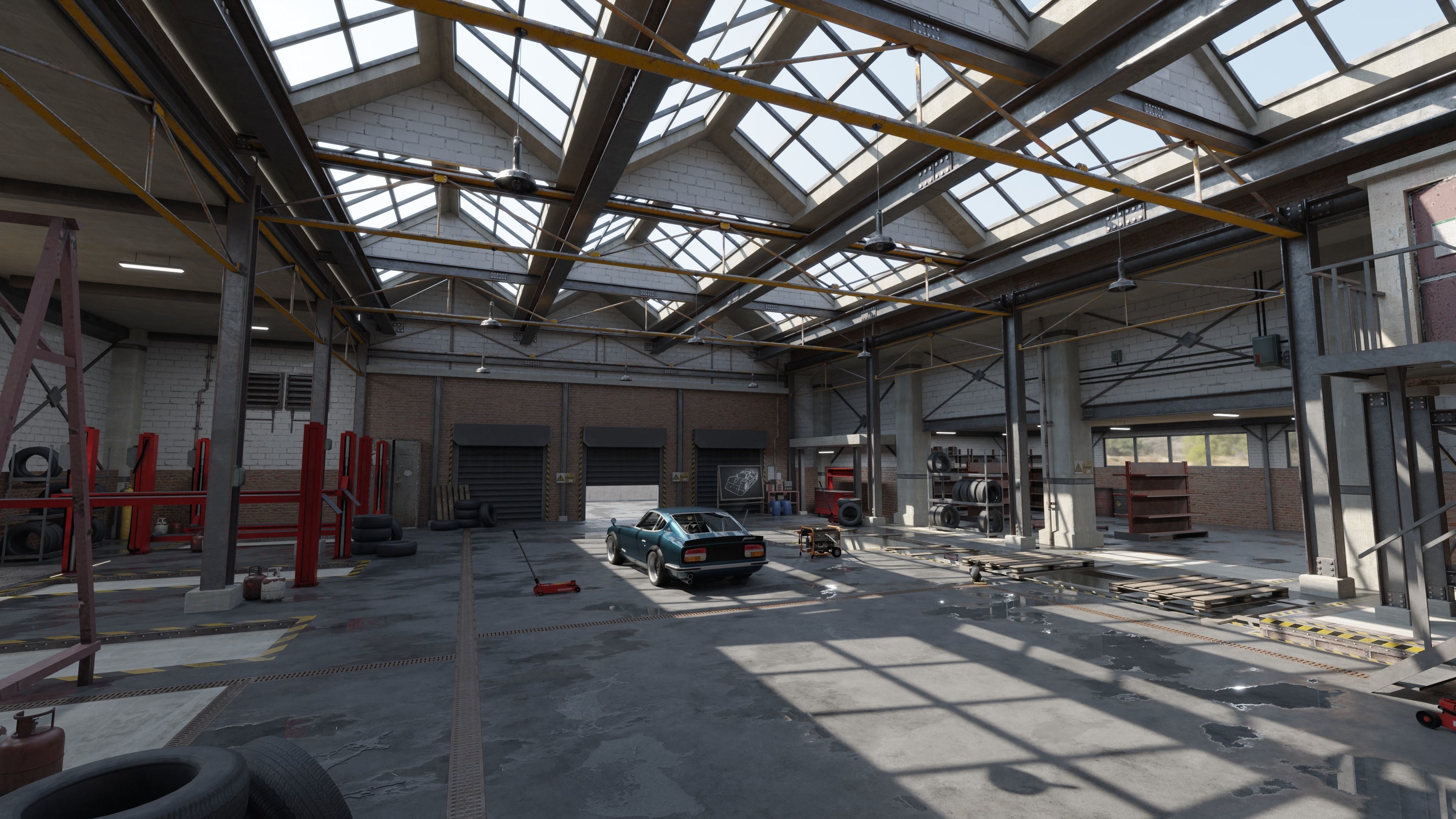 3D model High Detail Garage VR / AR / low-poly | CGTrader