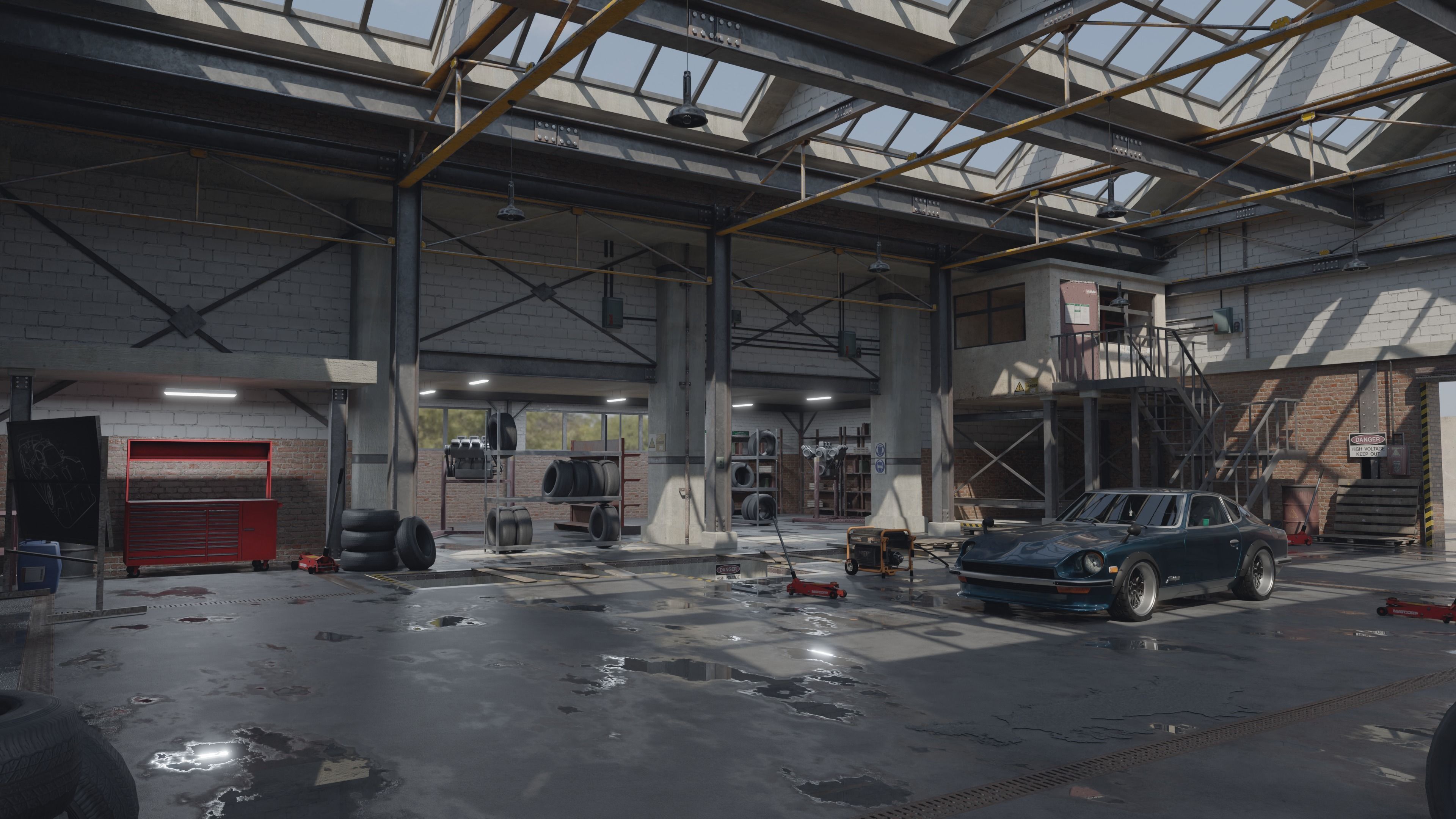 3D model High Detail Garage VR / AR / low-poly | CGTrader