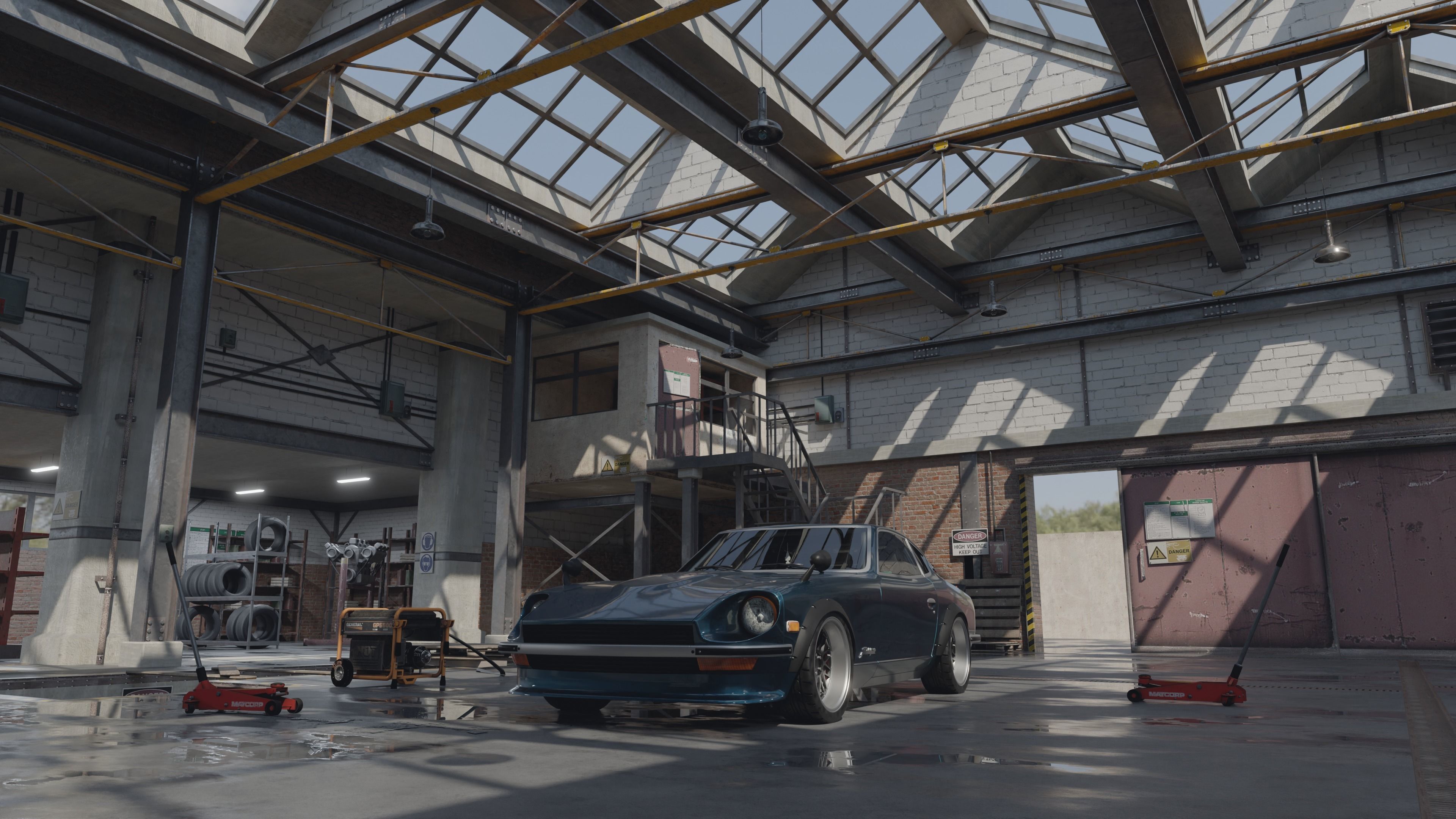 3D model High Detail Garage VR / AR / low-poly | CGTrader