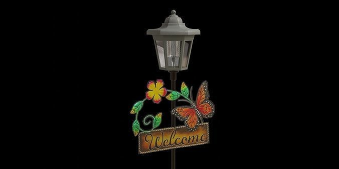 3D model Outdoor Garden Crosslight VR / AR / low-poly | CGTrader