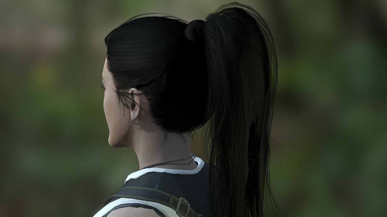 3D model Angelina Jolie as Lara Croft VR / AR / low-poly | CGTrader