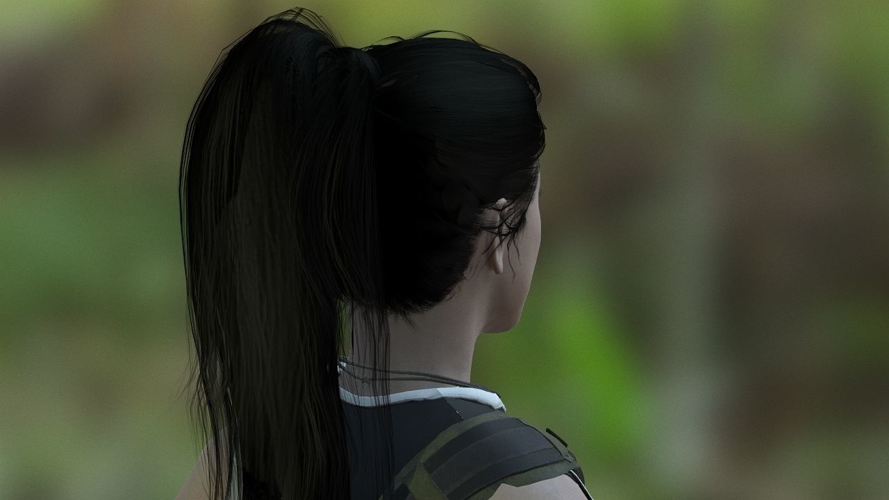 3D model Angelina Jolie as Lara Croft VR / AR / low-poly | CGTrader