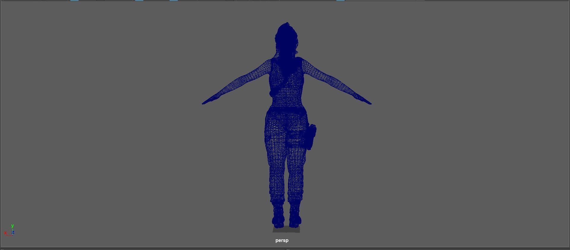 3D model Angelina Jolie as Lara Croft VR / AR / low-poly | CGTrader