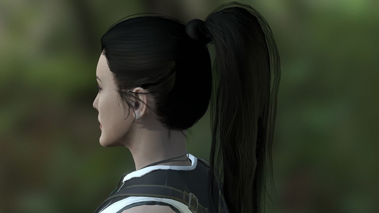 3D model Angelina Jolie as Lara Croft VR / AR / low-poly | CGTrader