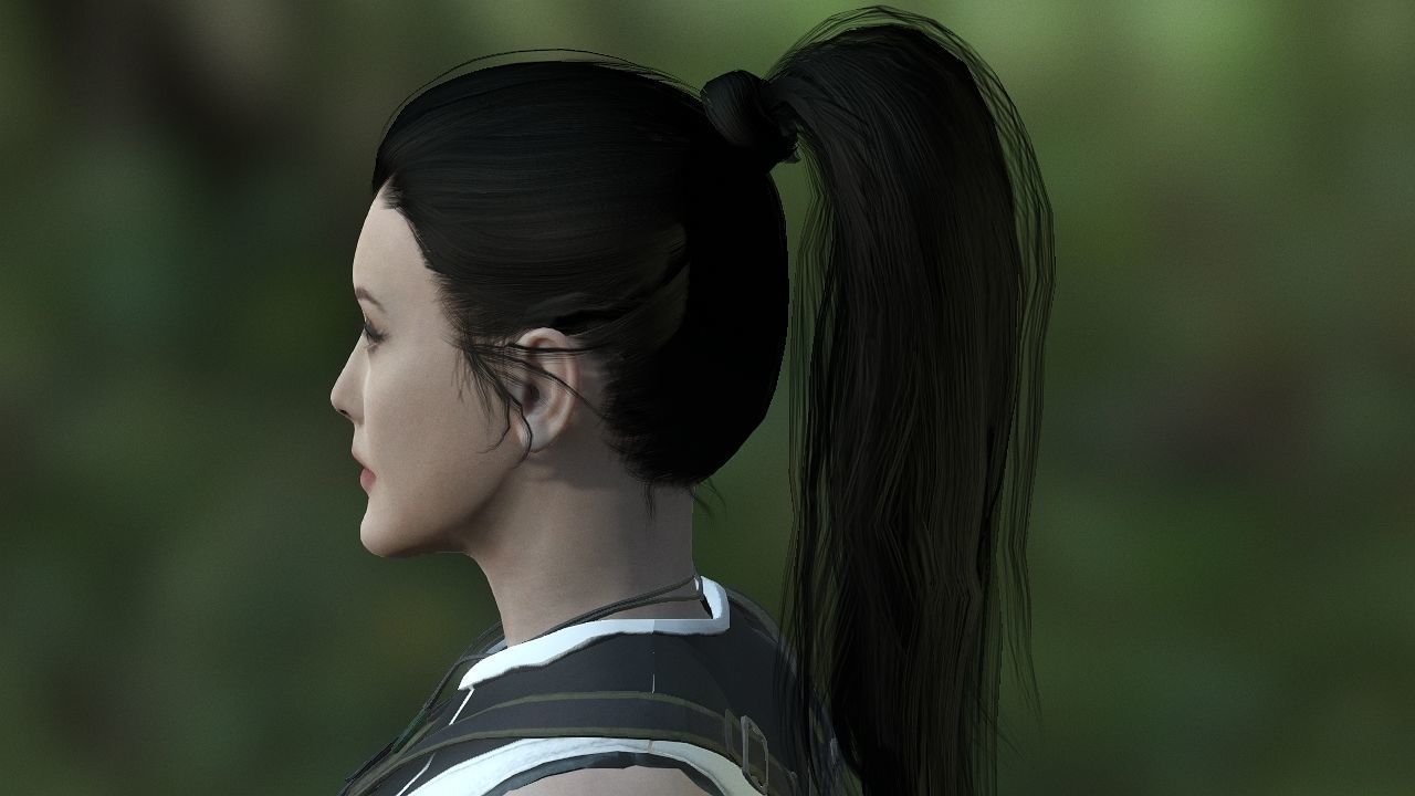 3D model Angelina Jolie as Lara Croft VR / AR / low-poly | CGTrader