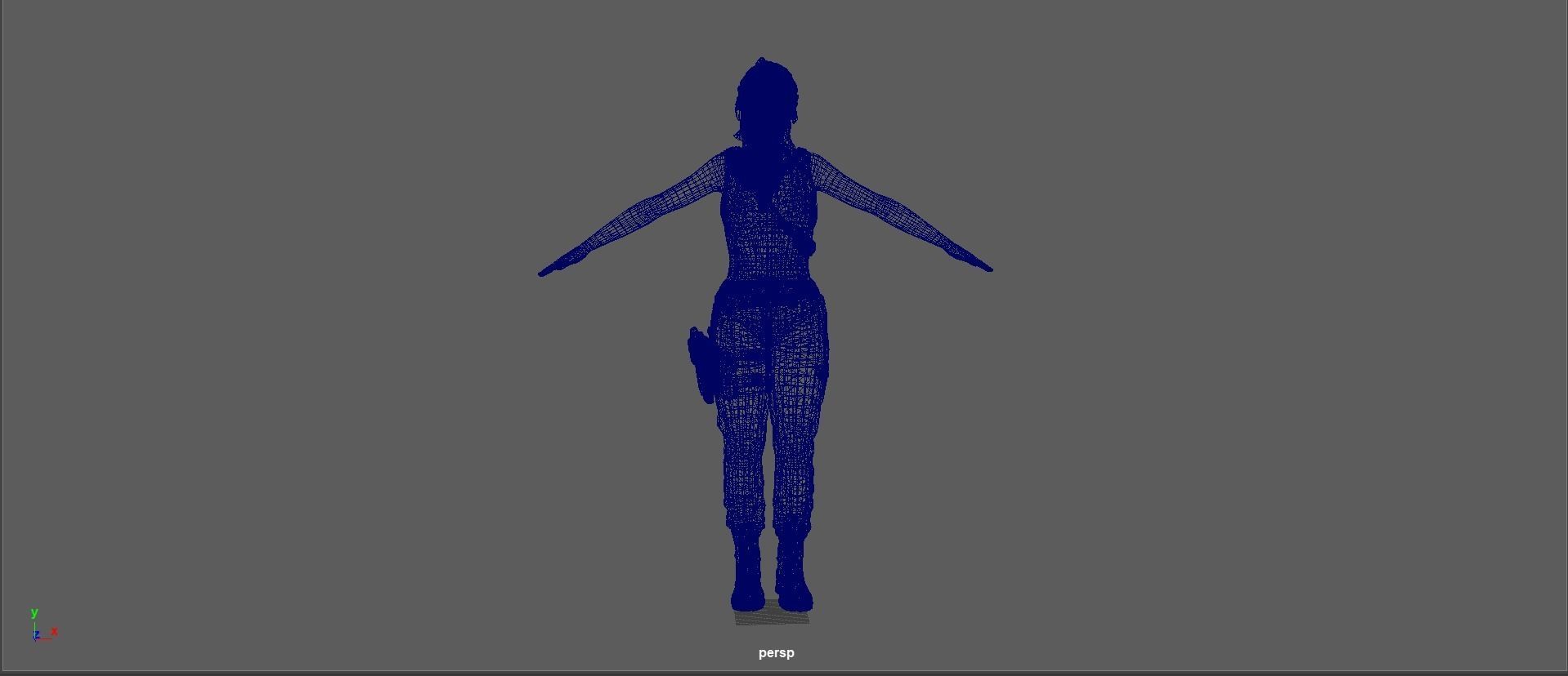 3D model Angelina Jolie as Lara Croft VR / AR / low-poly | CGTrader