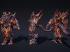 3D model Fantasy Enemies Pack VR / AR / low-poly | CGTrader