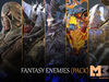 3D model Fantasy Enemies Pack VR / AR / low-poly | CGTrader