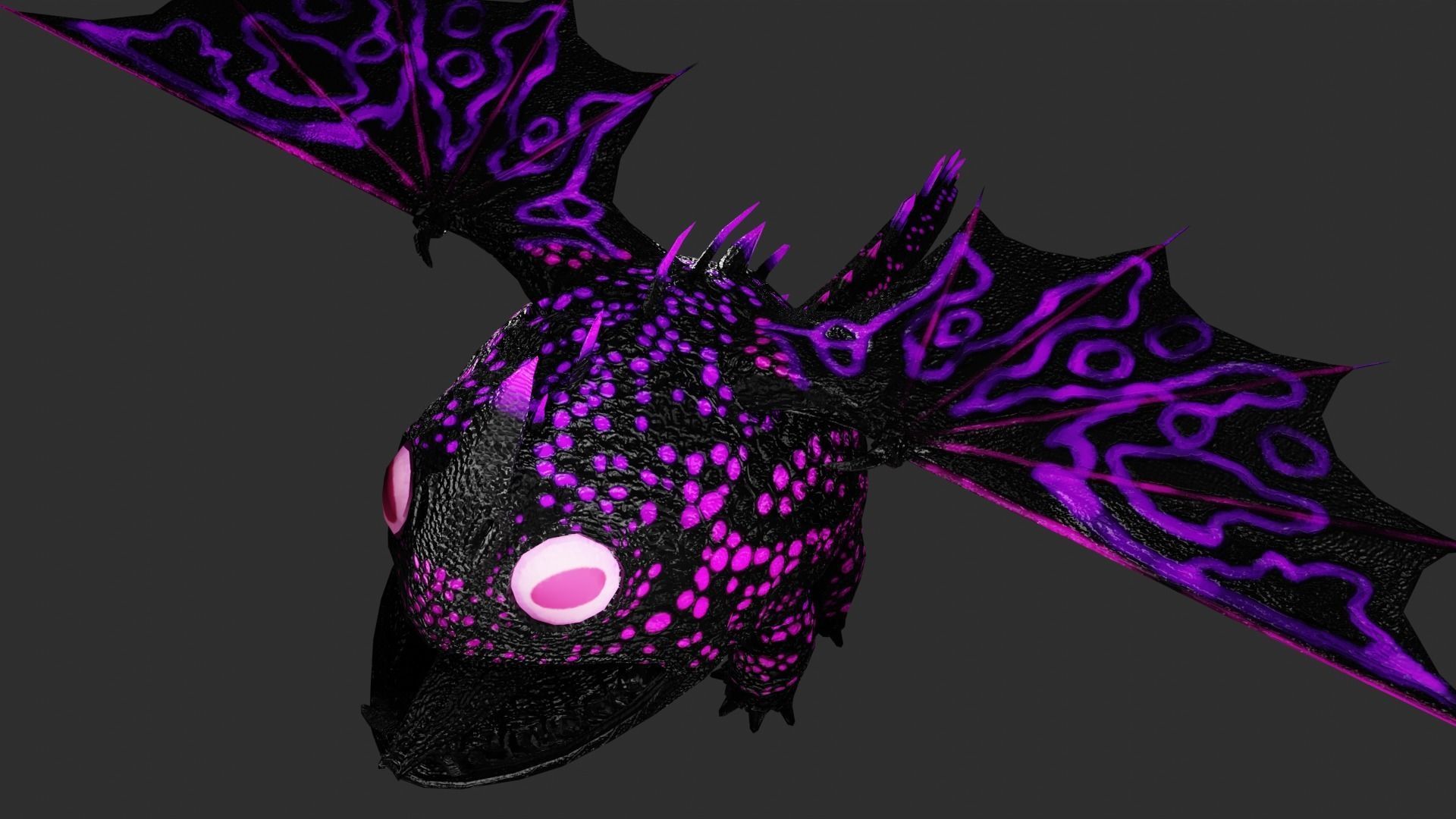 HTTYD Dragon Hobgobbler 3d Model Rigged and Fully Detailed Free free 3D ...