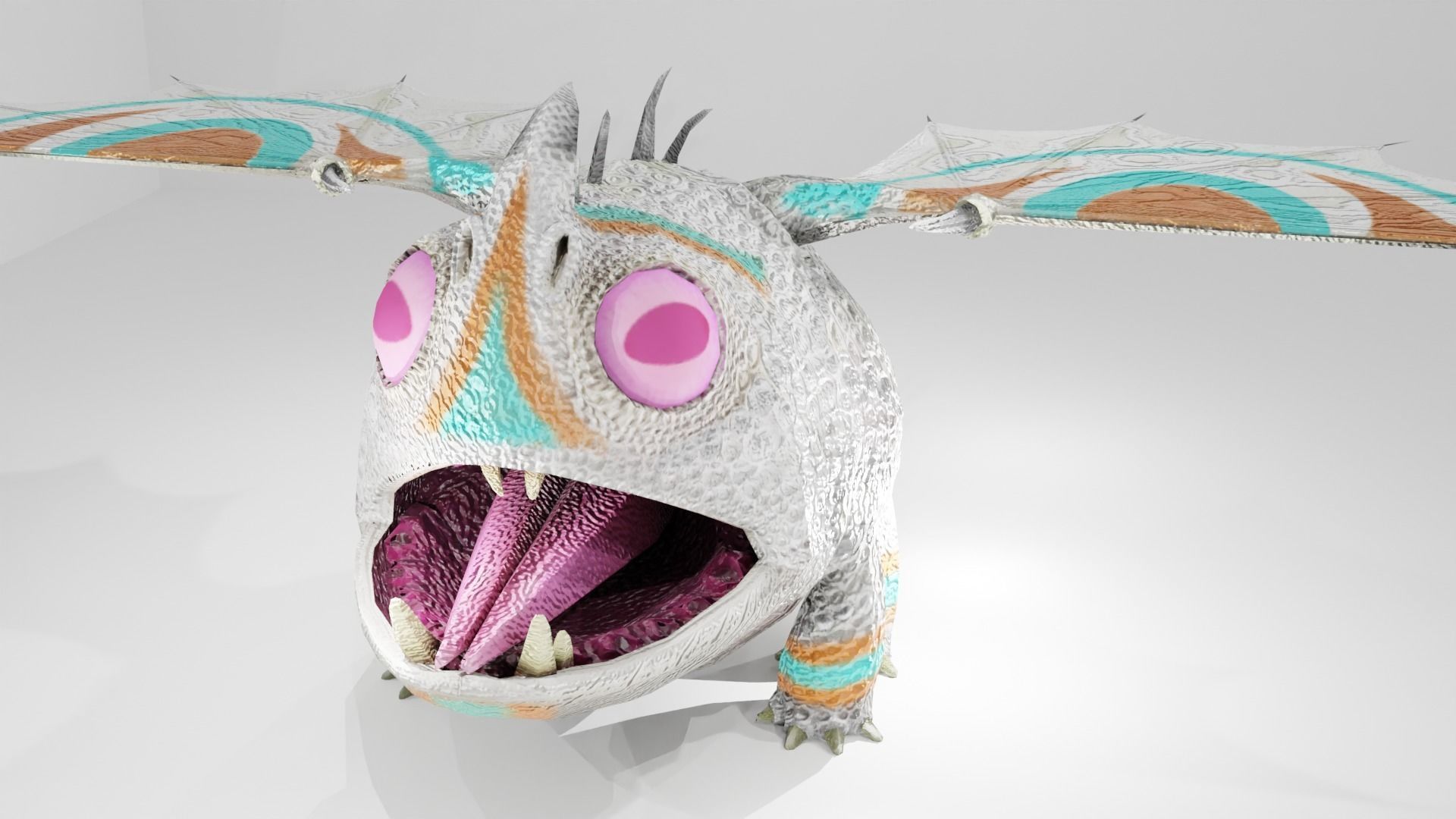 HTTYD Dragon Hobgobbler 3d Model Rigged and Fully Detailed Free free 3D ...