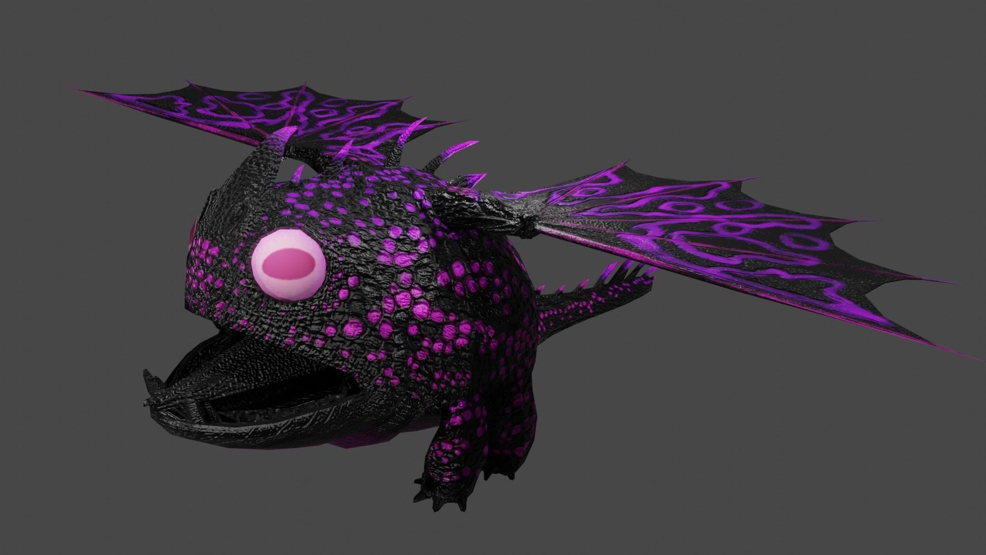 HTTYD Dragon Hobgobbler 3d Model Rigged and Fully Detailed Free free 3D ...