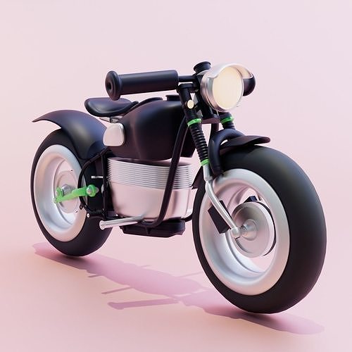 Motorcycle 3D model | CGTrader