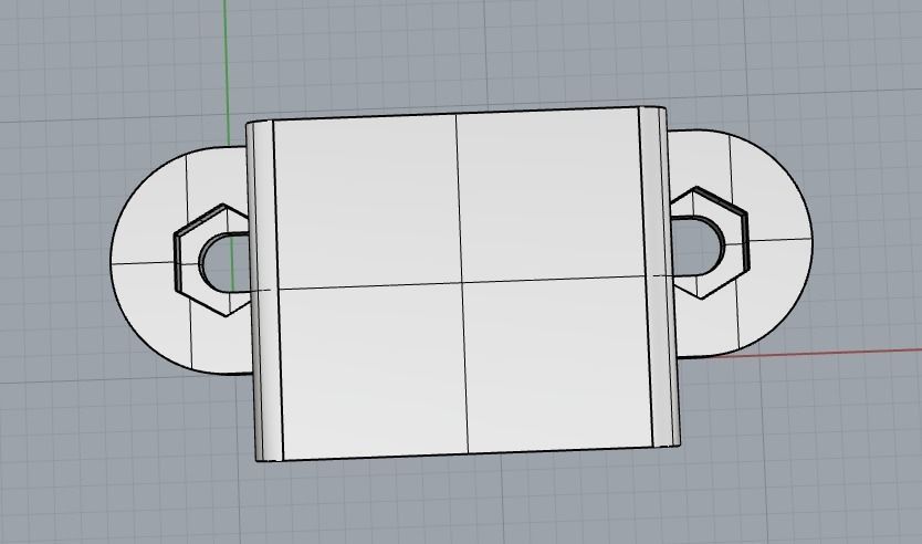 N20 motor fixing bracket 3D model 3D printable | CGTrader