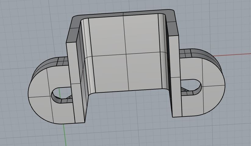 N20 motor fixing bracket 3D model 3D printable | CGTrader