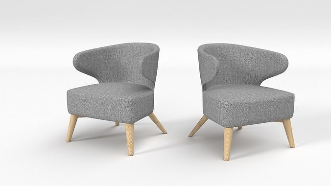 Chair MTC1420 3D model | CGTrader