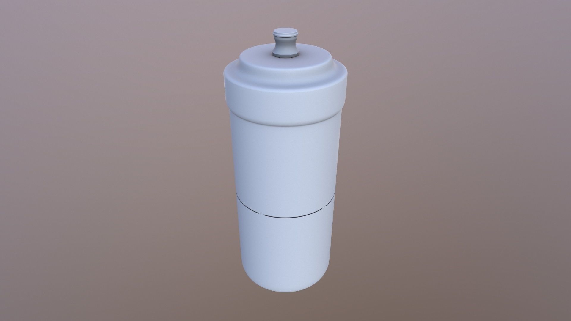 Plastic Wide Mouth Container 3D model | CGTrader