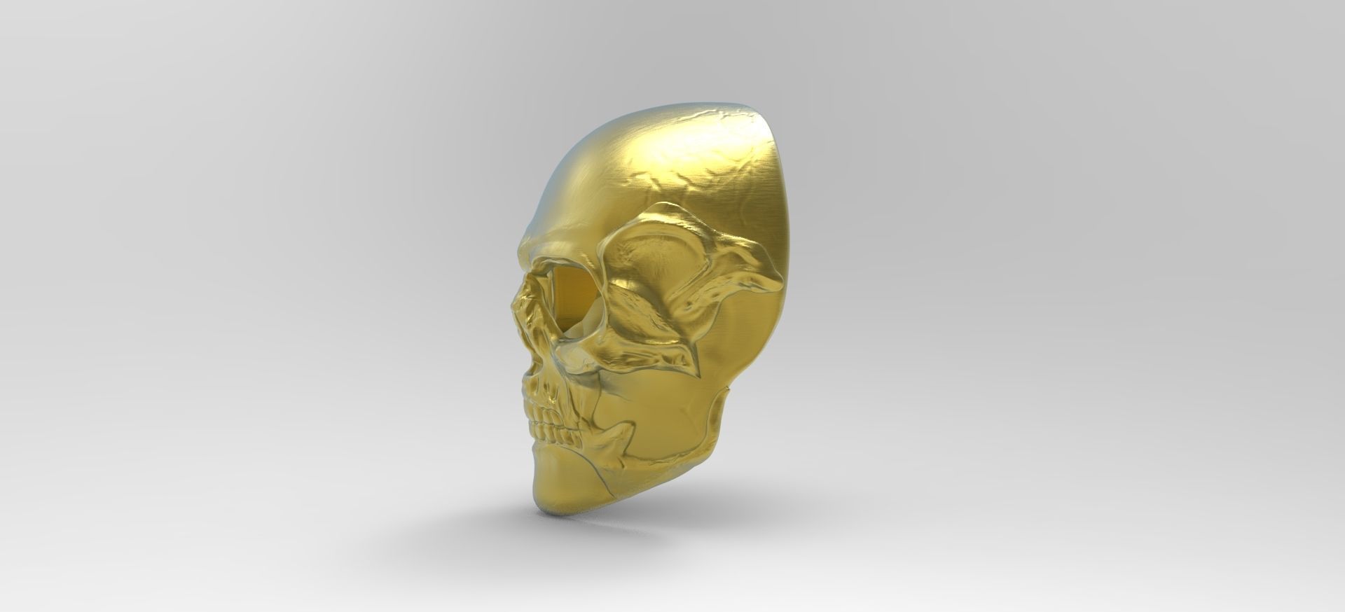 SKULL MASK 2 STL 3D model 3D printable | CGTrader
