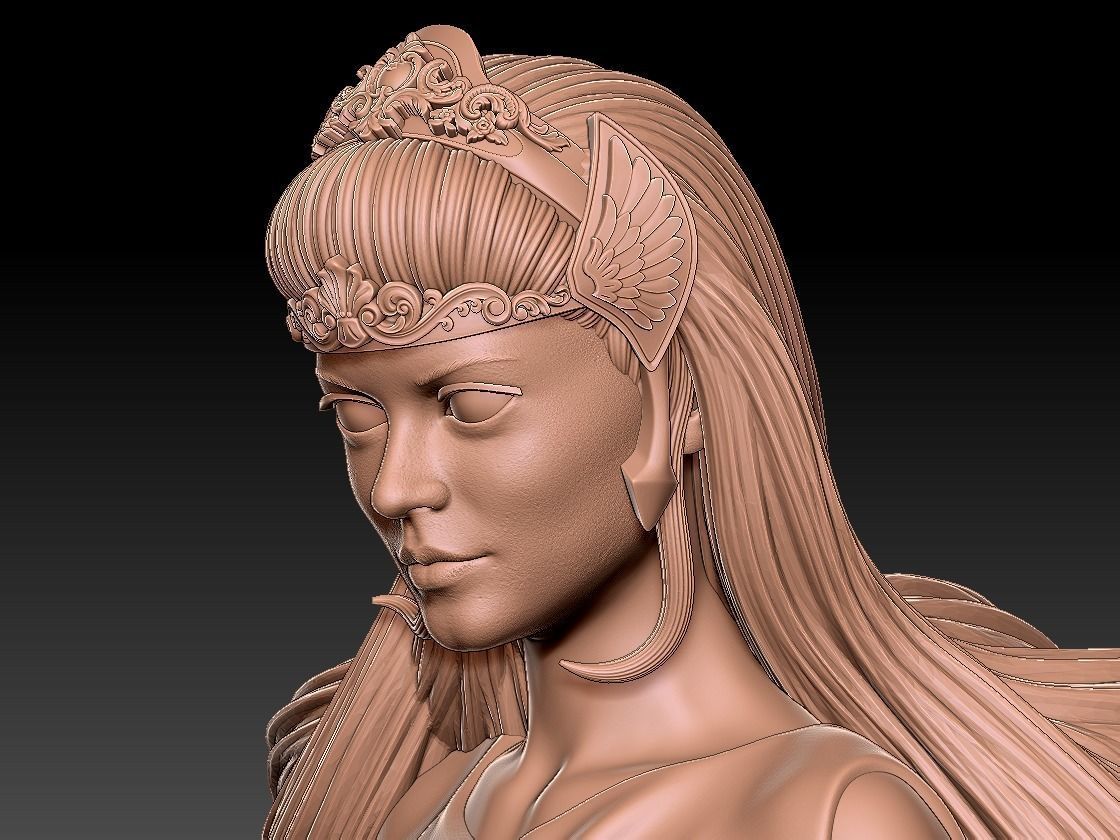 ATHENA GODDESS 3D model 3D printable | CGTrader