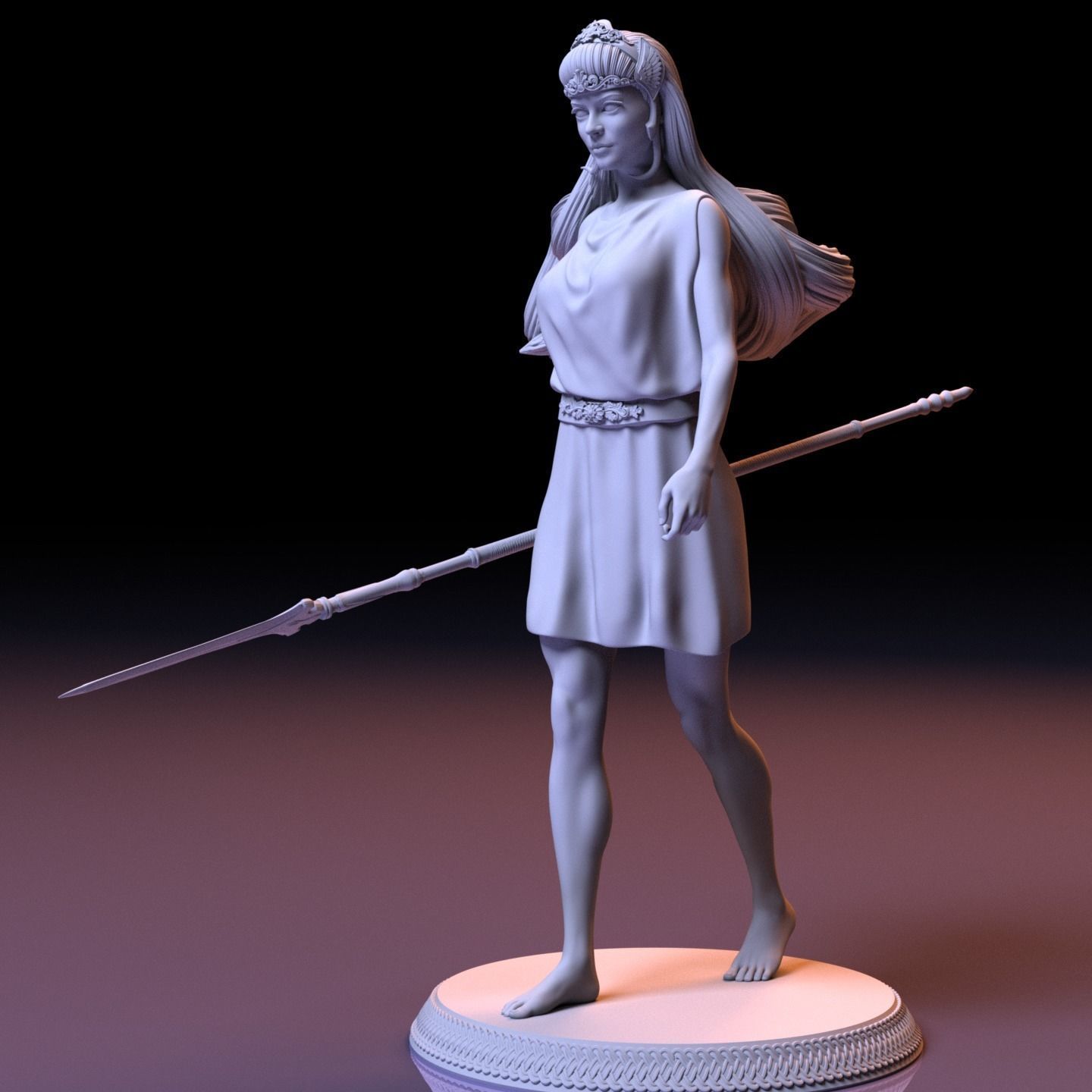 ATHENA GODDESS 3D model 3D printable | CGTrader