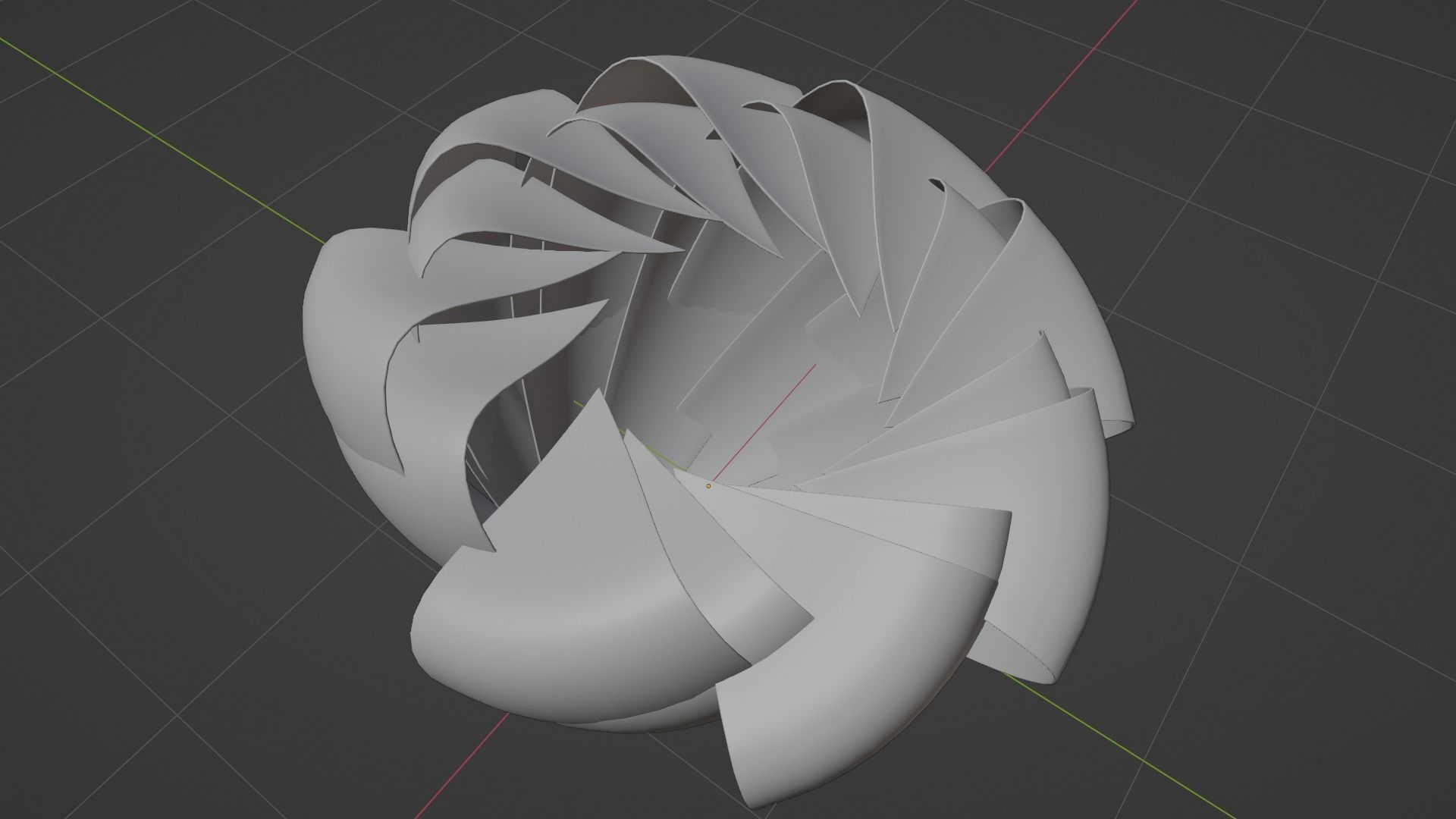 Abstract Petal 3D model | CGTrader