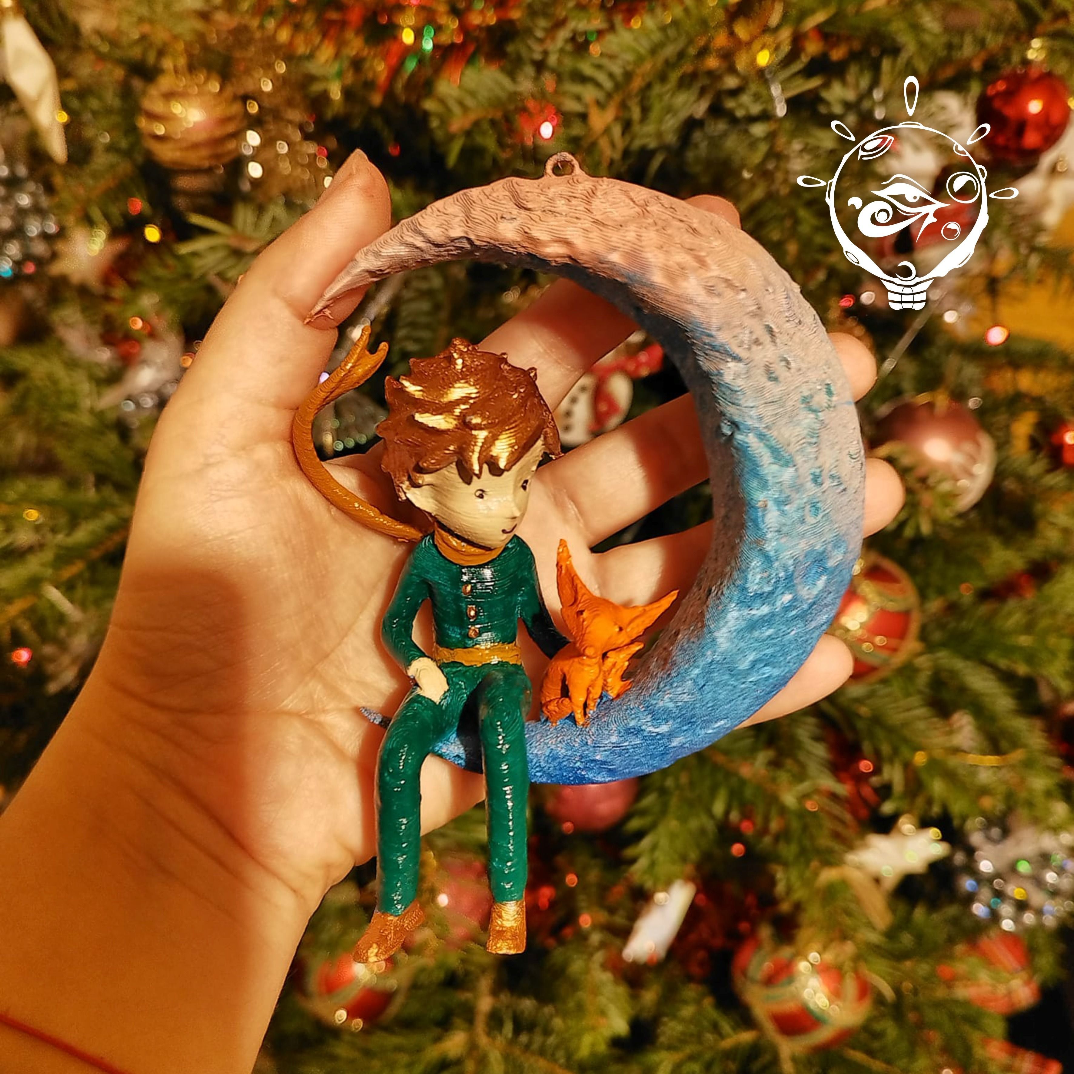 THE LITTLE PRINCE HALF MOON 3D model 3D printable | CGTrader