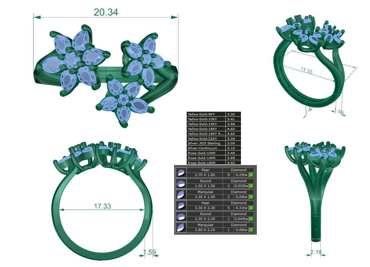 Light weight 3D model 3D printable | CGTrader