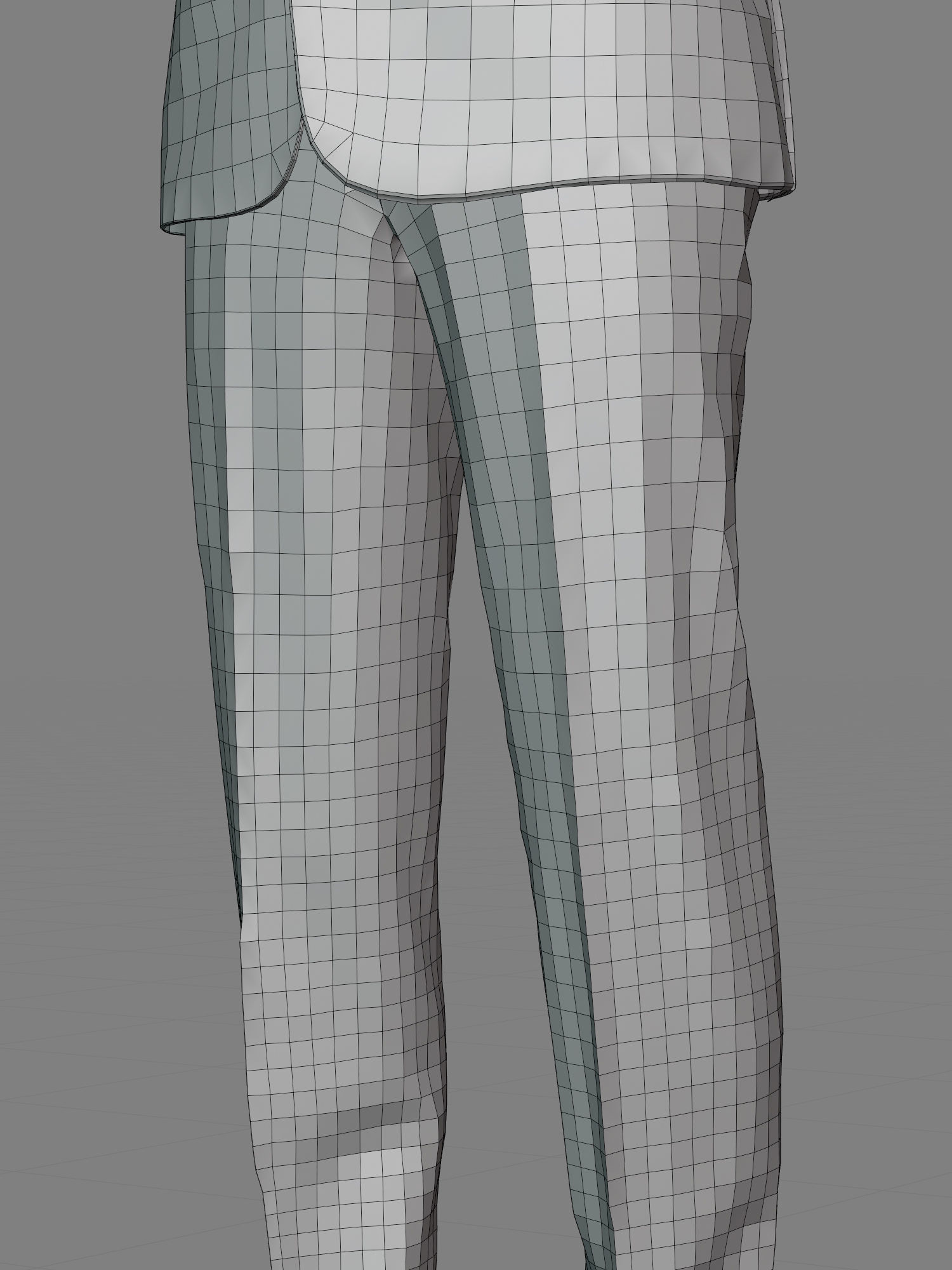 3D model Business Man with suit blender and 3ds max VR / AR / low-poly ...