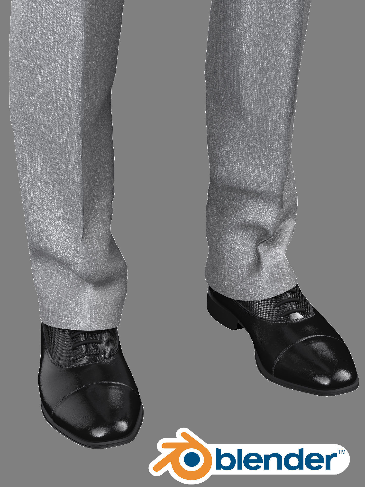 3D model Business Man with suit blender and 3ds max VR / AR / low-poly ...