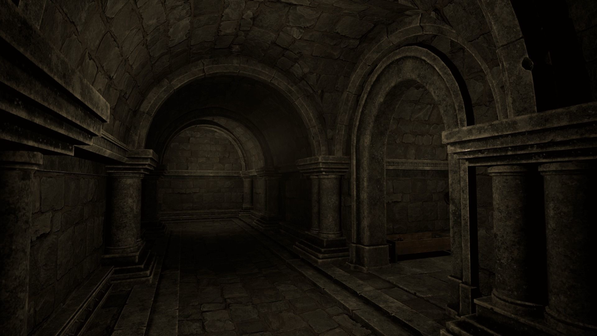 3D model Modular Dungeon Collection Kitbash Assets and Props VR / AR ...