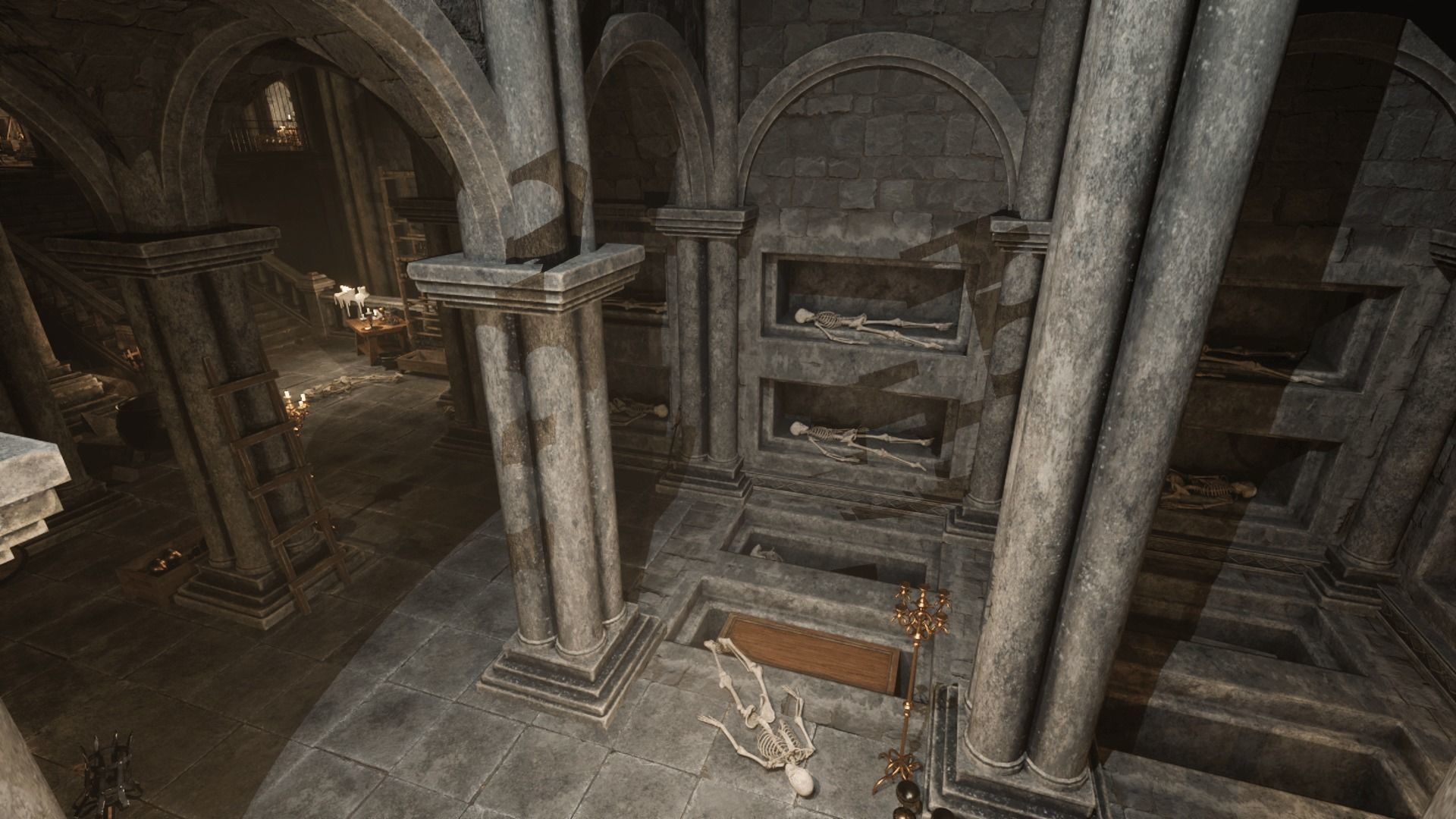 3D model Modular Dungeon Collection Kitbash Assets and Props VR / AR / low-poly | CGTrader