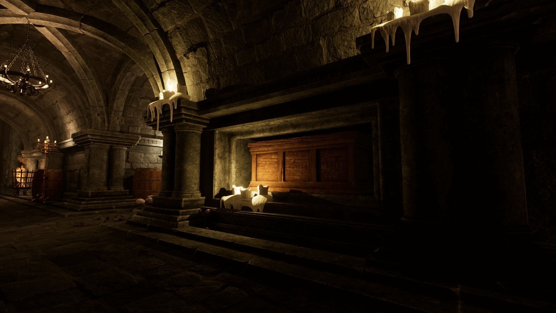 3D model Modular Dungeon Collection Kitbash Assets and Props VR / AR ...