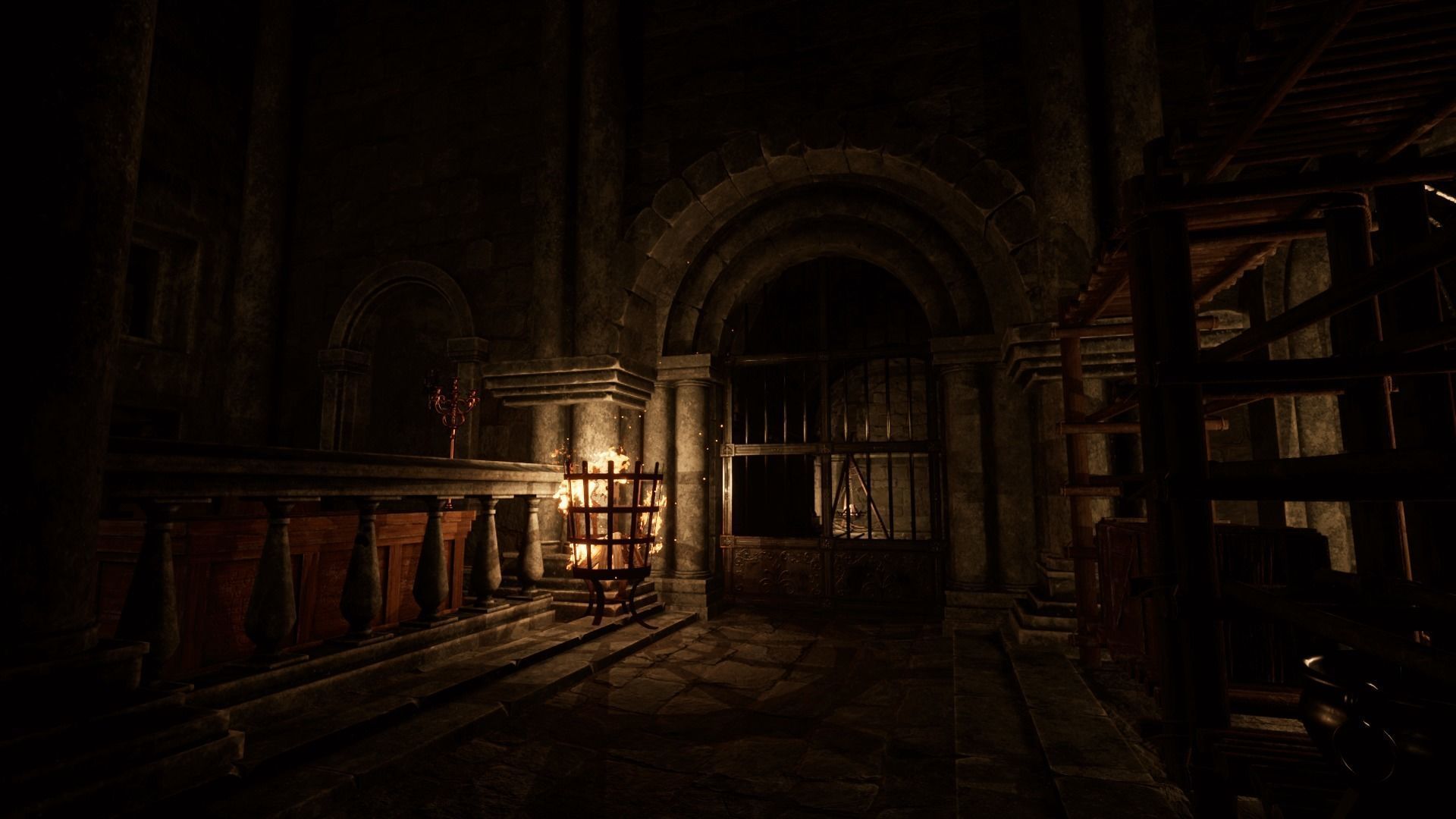 3D model Modular Dungeon Collection Kitbash Assets and Props VR / AR ...