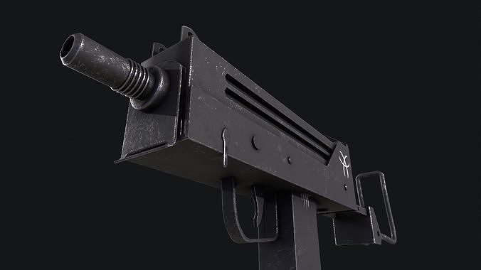 3D model Ingram Mac 10 Weapon VR / AR / low-poly | CGTrader