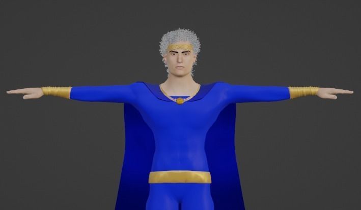 Rem Lezar 3d Character Model 3D model rigged | CGTrader