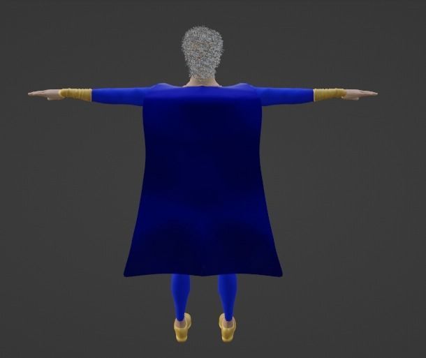 Rem Lezar 3d Character Model 3D model rigged | CGTrader