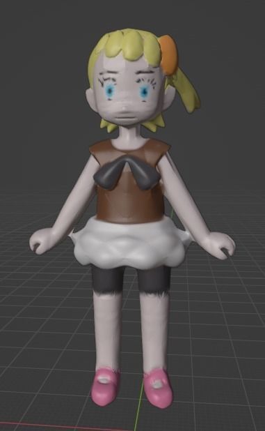 Bonnie pokemon trainer 3D model 3D printable | CGTrader