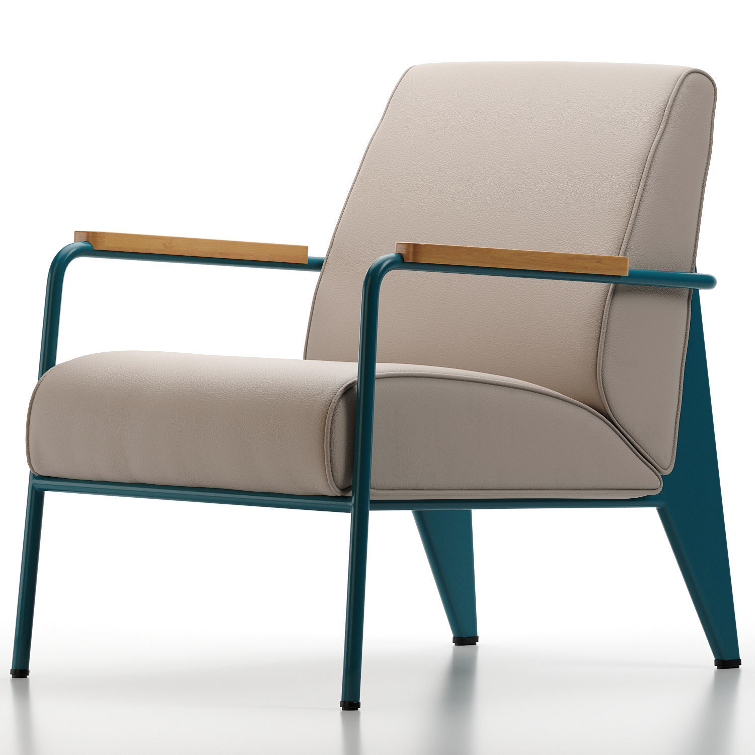Armchair Vitra Fauteuil De Salon 3D model | CGTrader